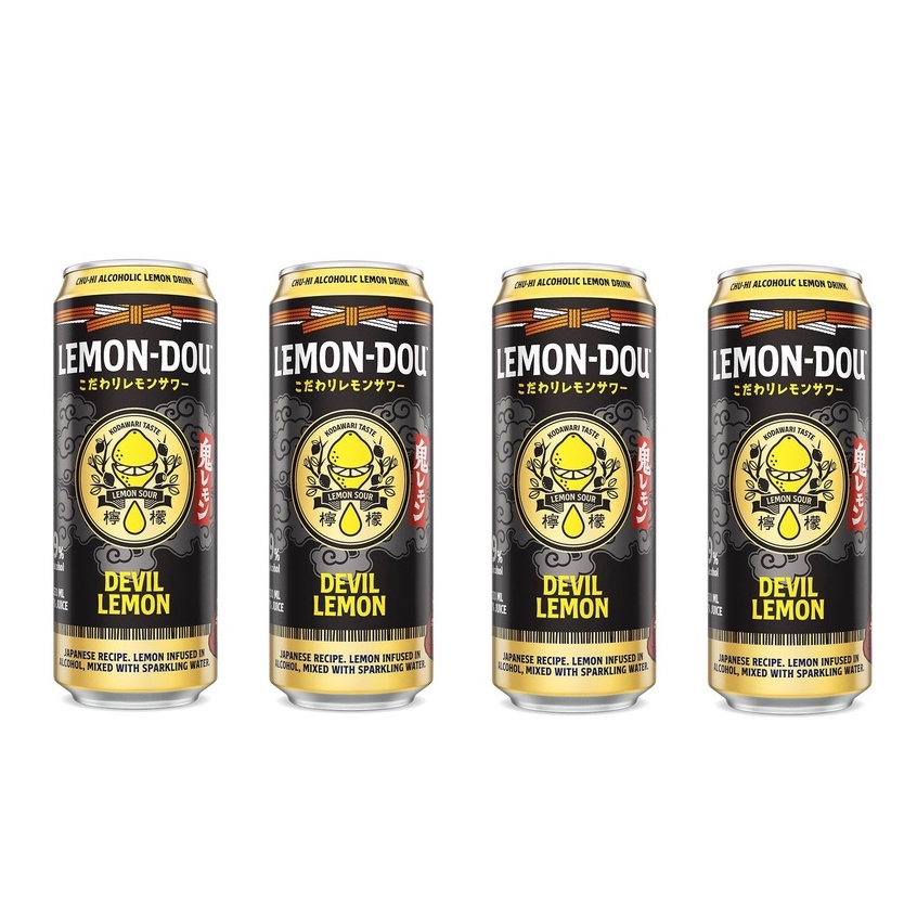 Lemon-Dou Devil Lemon 330 Ml Chu-Hi Pack of 4 Cans | Shopee Philippines