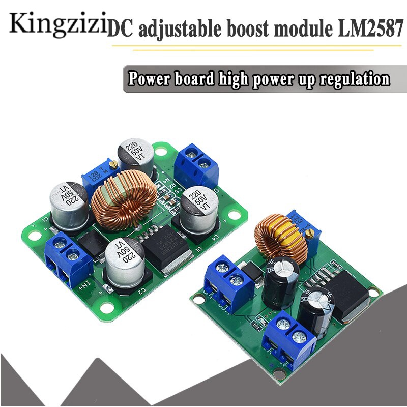 LM2587 DC-DC 3V-30V To 4V-40V Step Up Power Supply Module Adjustable 5A Boost Converter Voltage ...