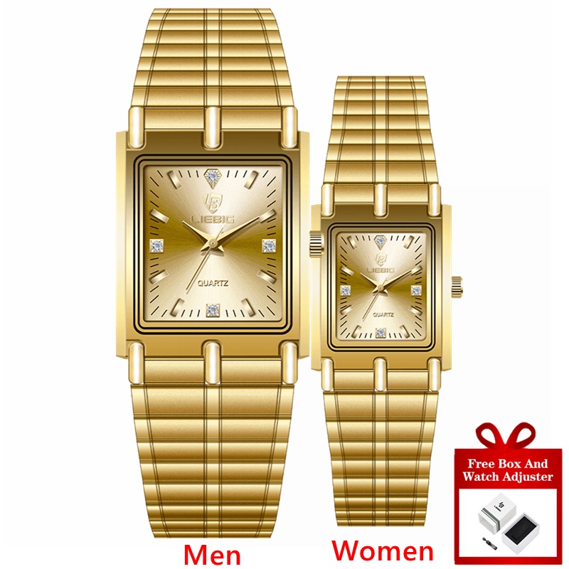 LIEBIG L1018 Quartz Watch watch for women Stainless Steel Couple Watch ...