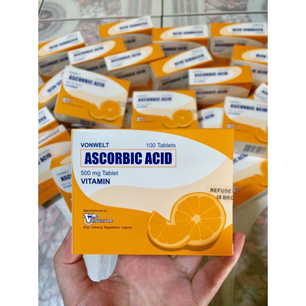 ASCORBIC ACID VITAMIN C 100 CAPSULES | Shopee Philippines