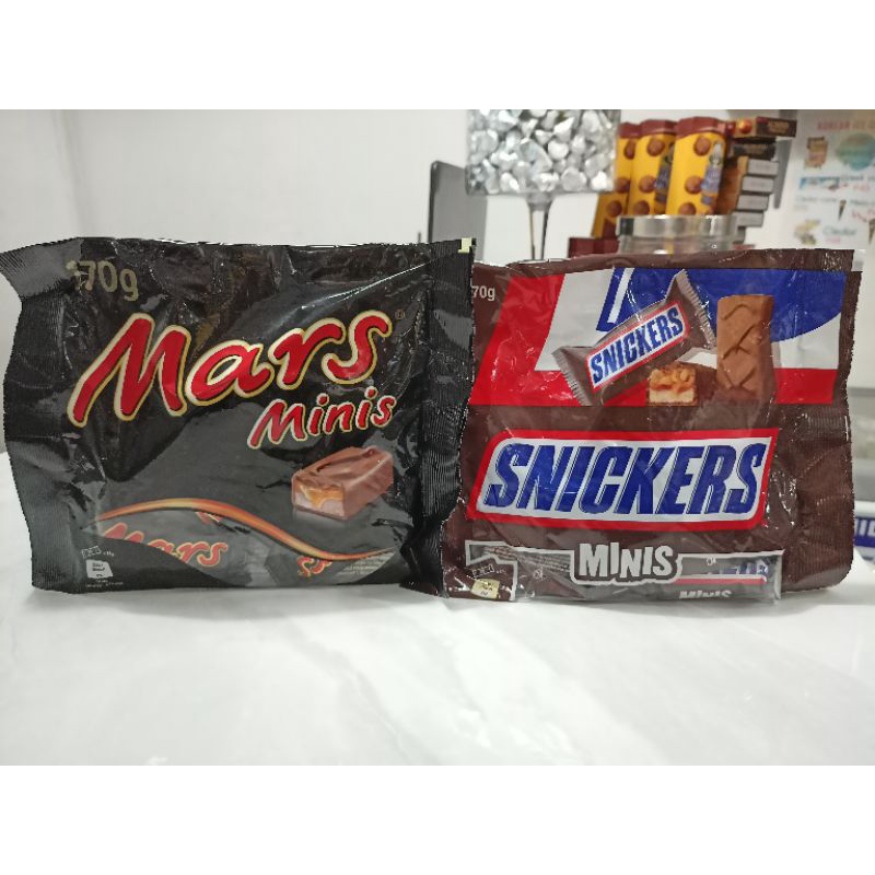 Snickers Mini (170g) / Mars Minis (170g) | Shopee Philippines