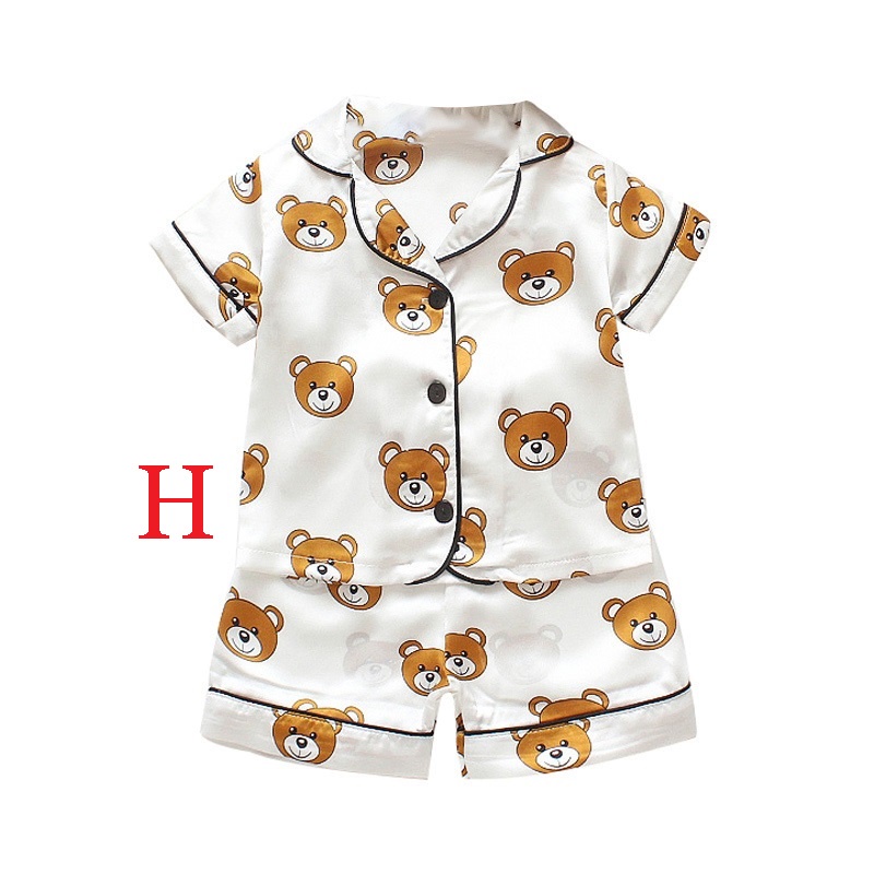 COD Ready Stock Kids Pajama Sets Boys Girls Pajama Terno Sleepwear Kids ...