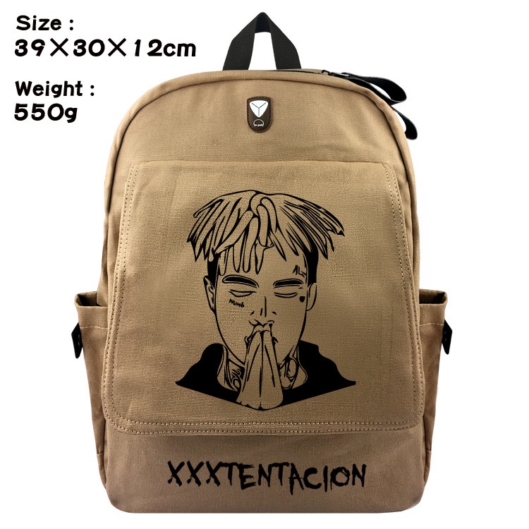 xxxtentacion Backpack Cartoon Anime School Student Bag Computer Travel ...