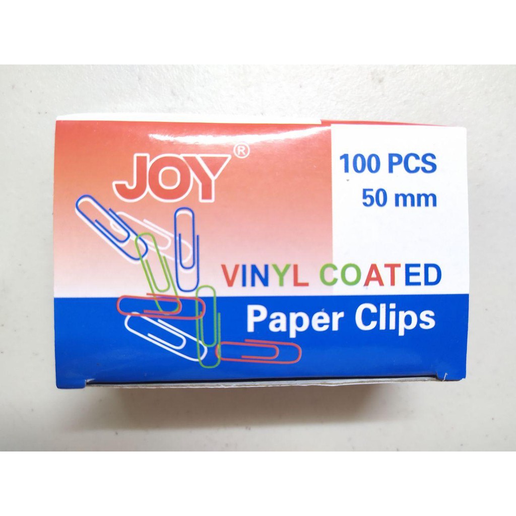 paper clip vinyl coated 33mm,50mm 100pcs | Shopee Philippines