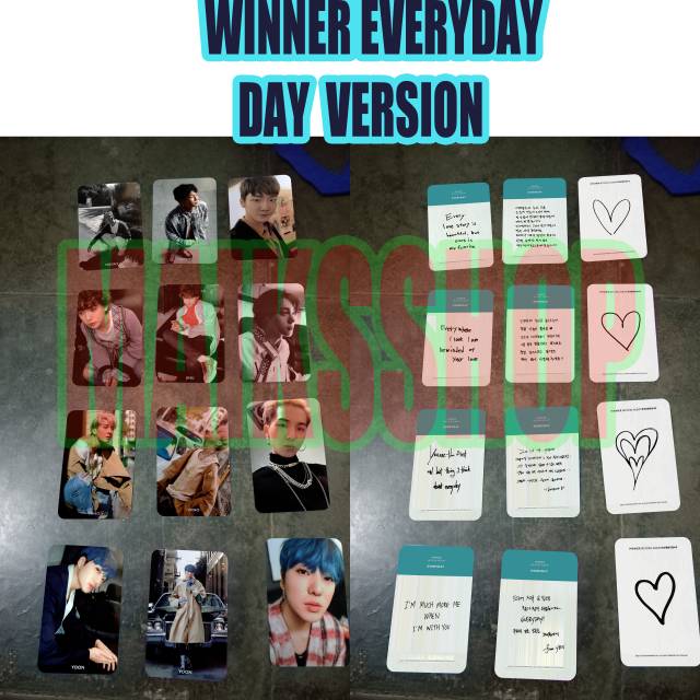 (ONE Can) Winner Everyday Photocard Kpop | Shopee Philippines
