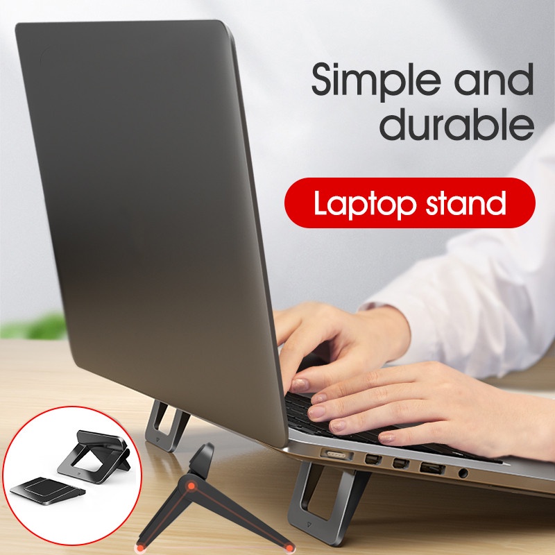 2Pcs Mini Laptop Self-adhesive Cooling Stand/ Portable Foldable ...