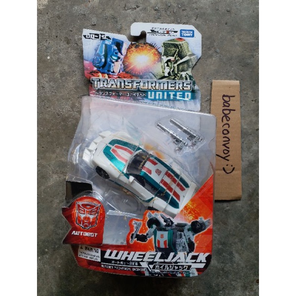 Takaratomy Transformers UN-19 Wheeljack MISB Rubber Band | Shopee ...
