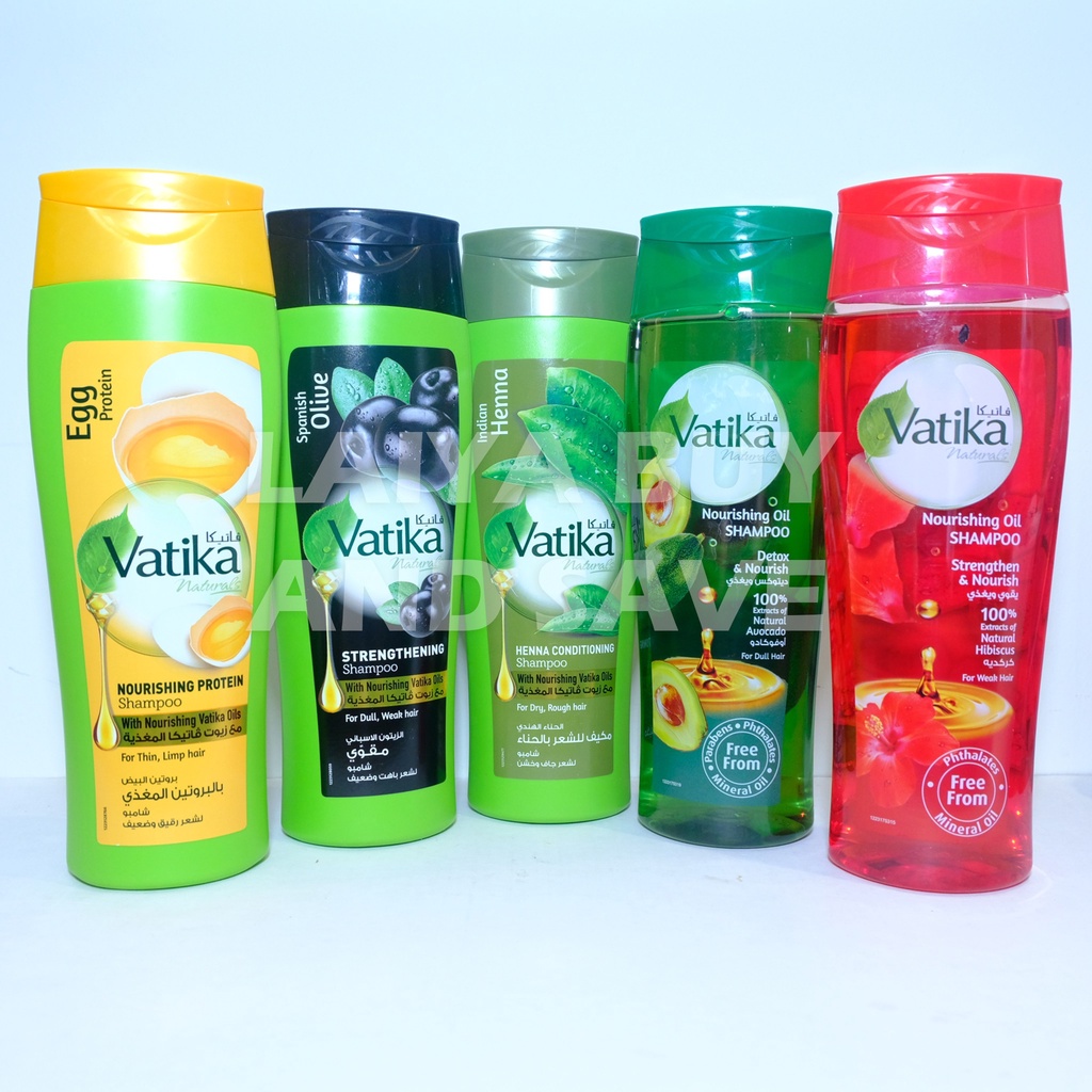 Vatika Shampoo / Conditioner 400ml | Shopee Philippines