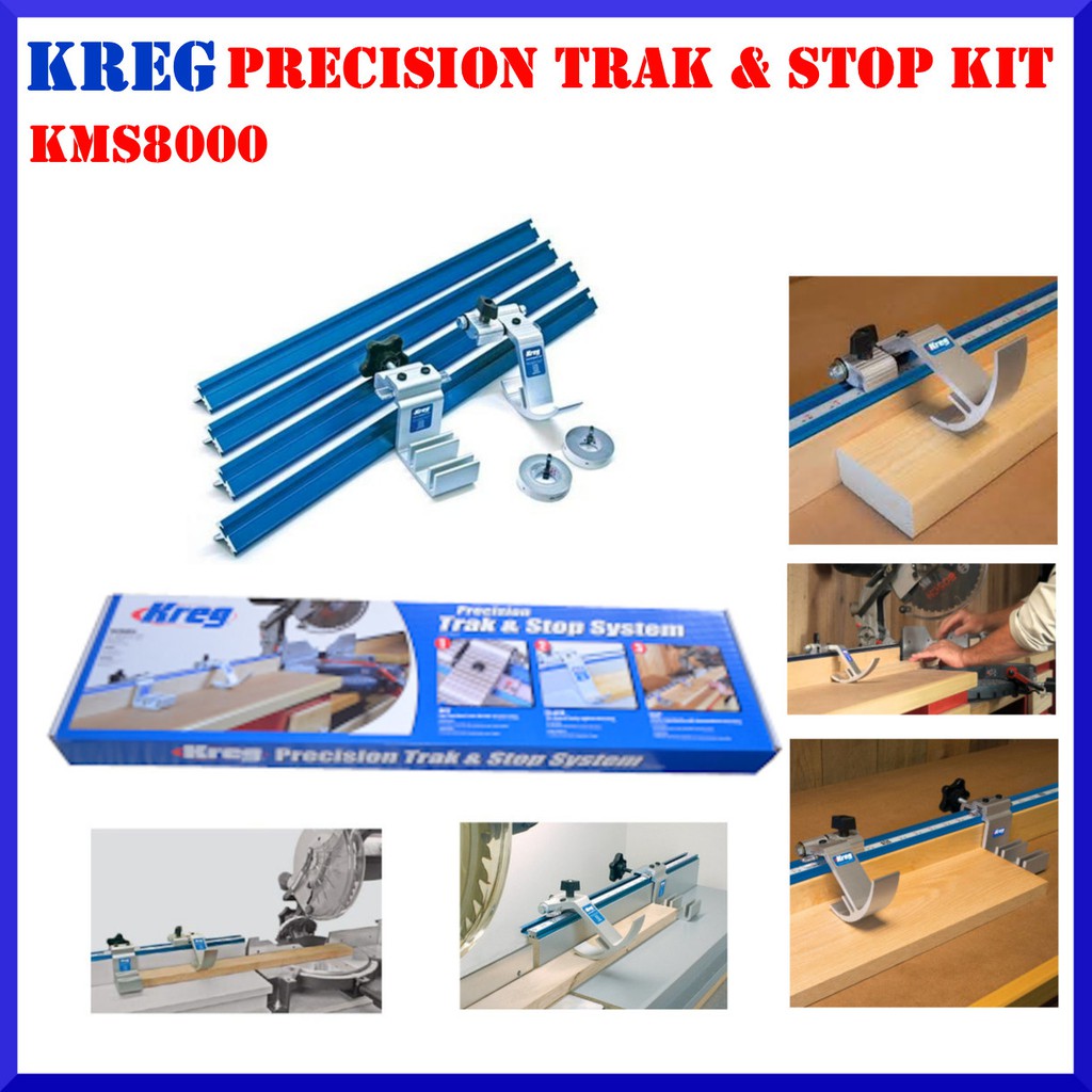 Original Kreg Precision Trak & Stop Kit KMS8000 Model | Shopee Philippines