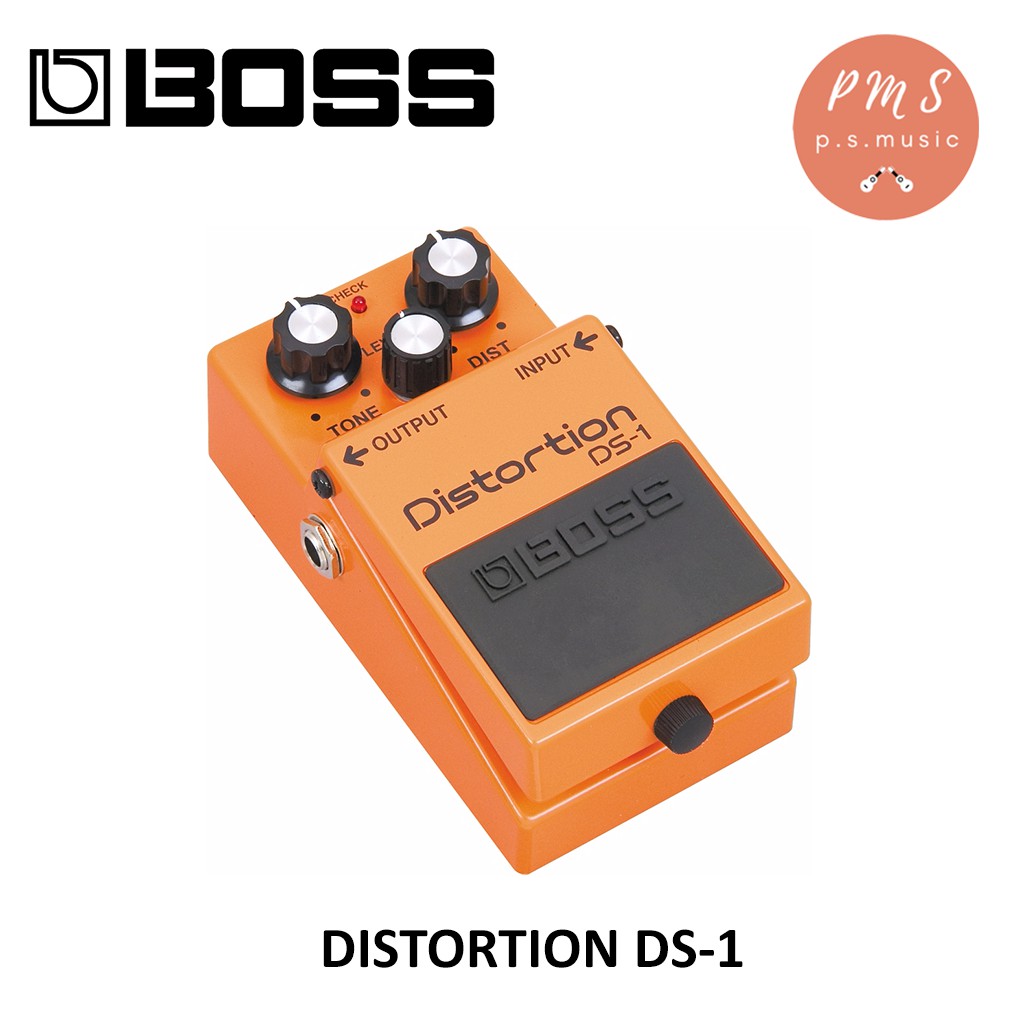BOSS Distortion DS-1 (Distortion Effects Pedal) With Center Warranty ...