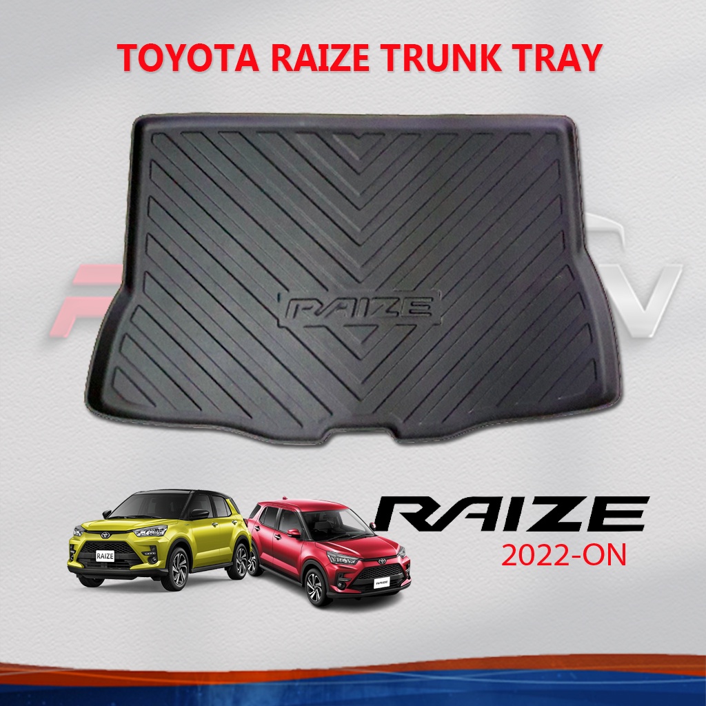 TOYOTA RAIZE 2022 - 2023 TRUNK TRAY #FreeShippingShopee #COD | Shopee ...