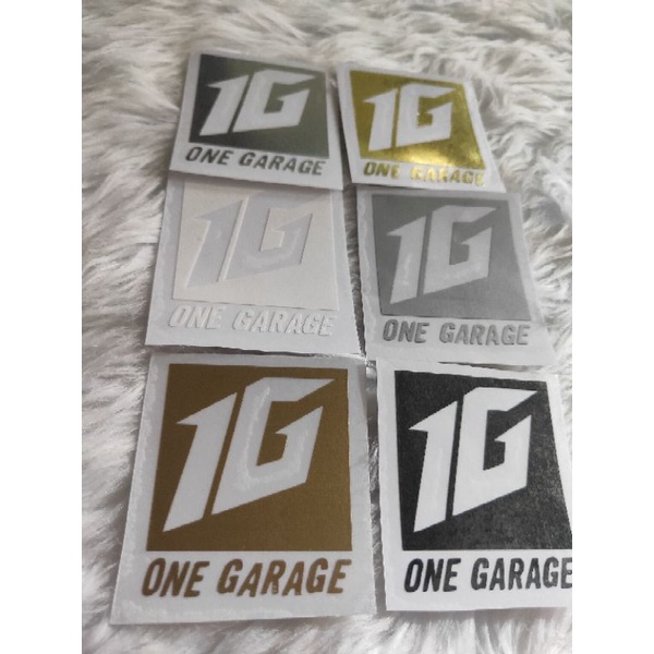 one garage/1G decal sticker | Shopee Philippines