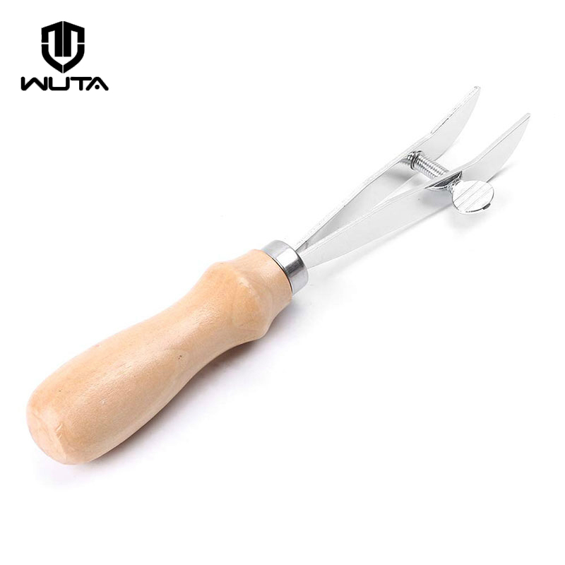 Adjustable Leather Craft Edge Creaser Skiving Tool Handmade DIY ...