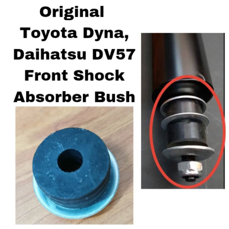 Toyota Dyna, Daihatsu DV57 Front Shock Absorber Upper Bush with Washer ...
