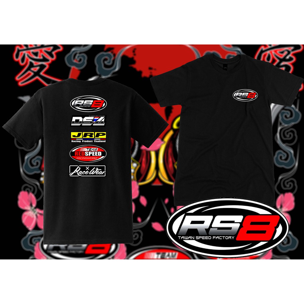 THAILOOK/ JRP DS4 RACEWEAR REDSPEED RS8 T-SHIRT for men | Shopee ...