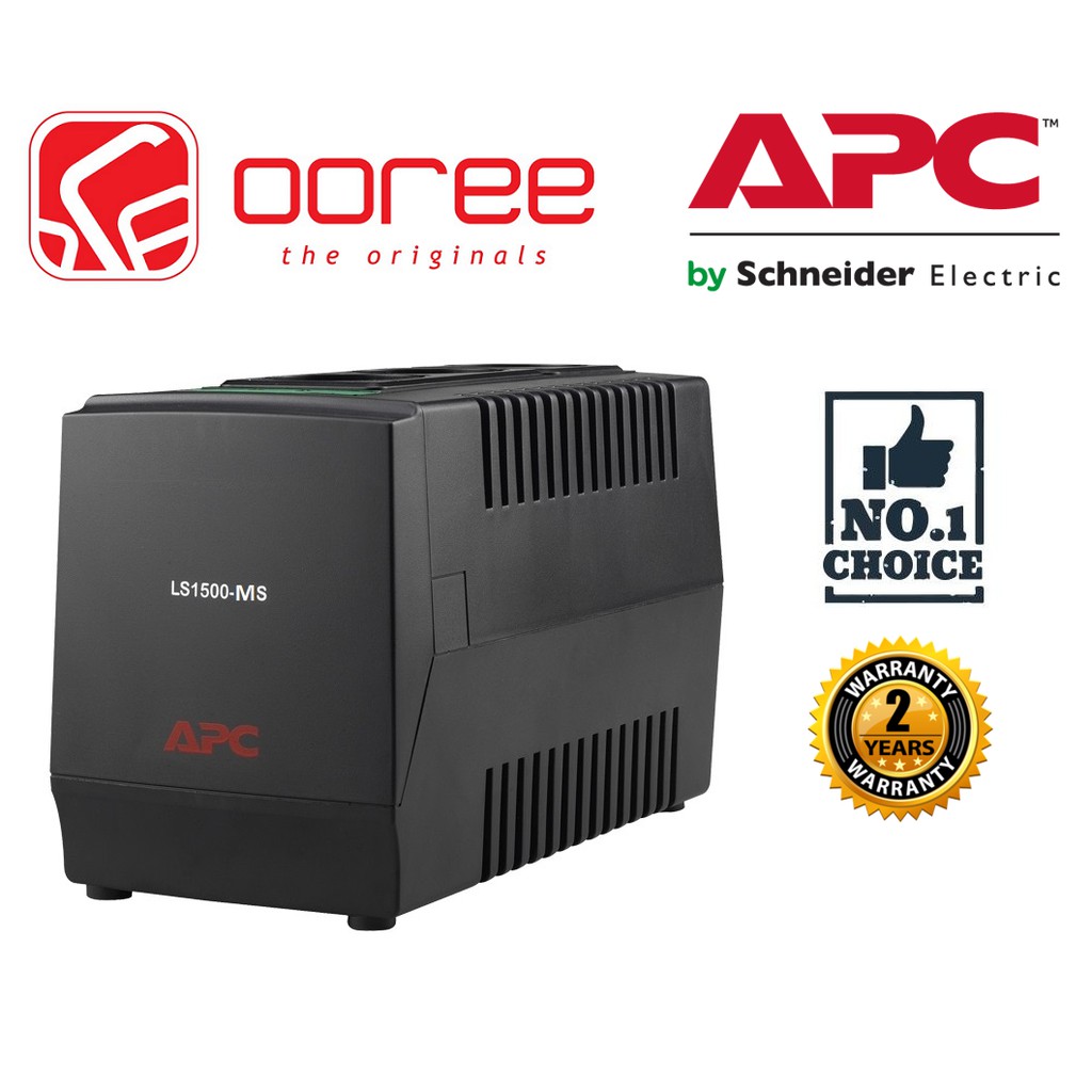 APC AVR LS1000-MS 1000VA 230V / LS1500-MS 1500VA 240V LINE-R AUTOMATIC ...