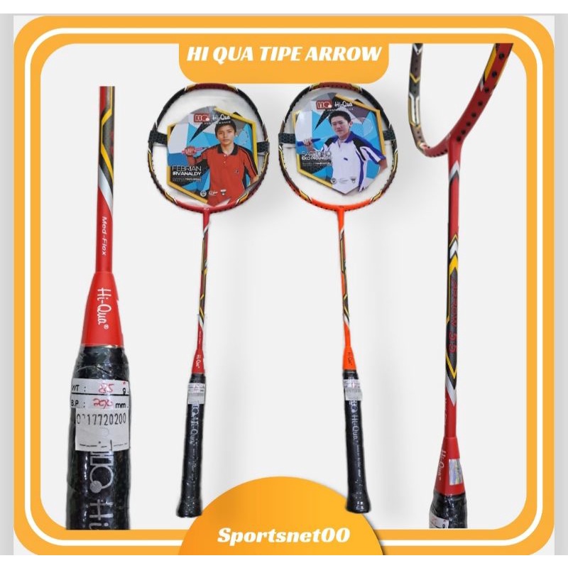 Hi-qua Badminton Racket type ARROW LBS 32 (Baran) | Shopee Philippines