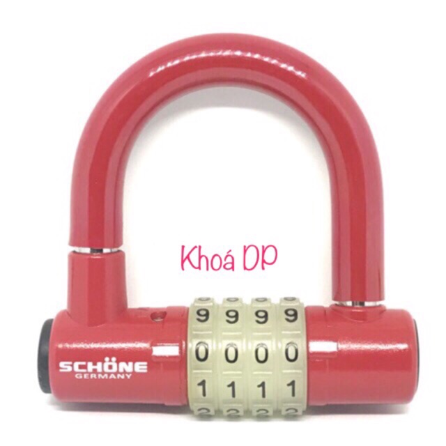 Genuine Schone U-shaped digital lock with luminous glow | Shopee ...