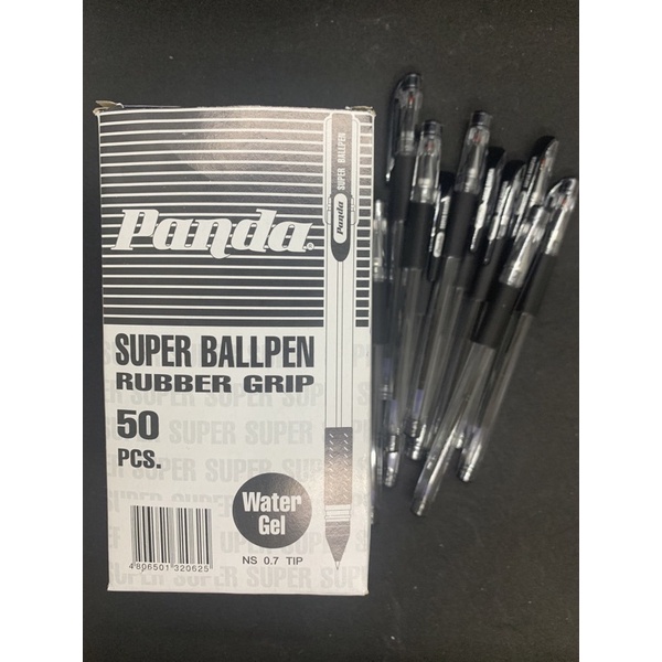 Panda Super Ballpen Rubber Grip | Shopee Philippines