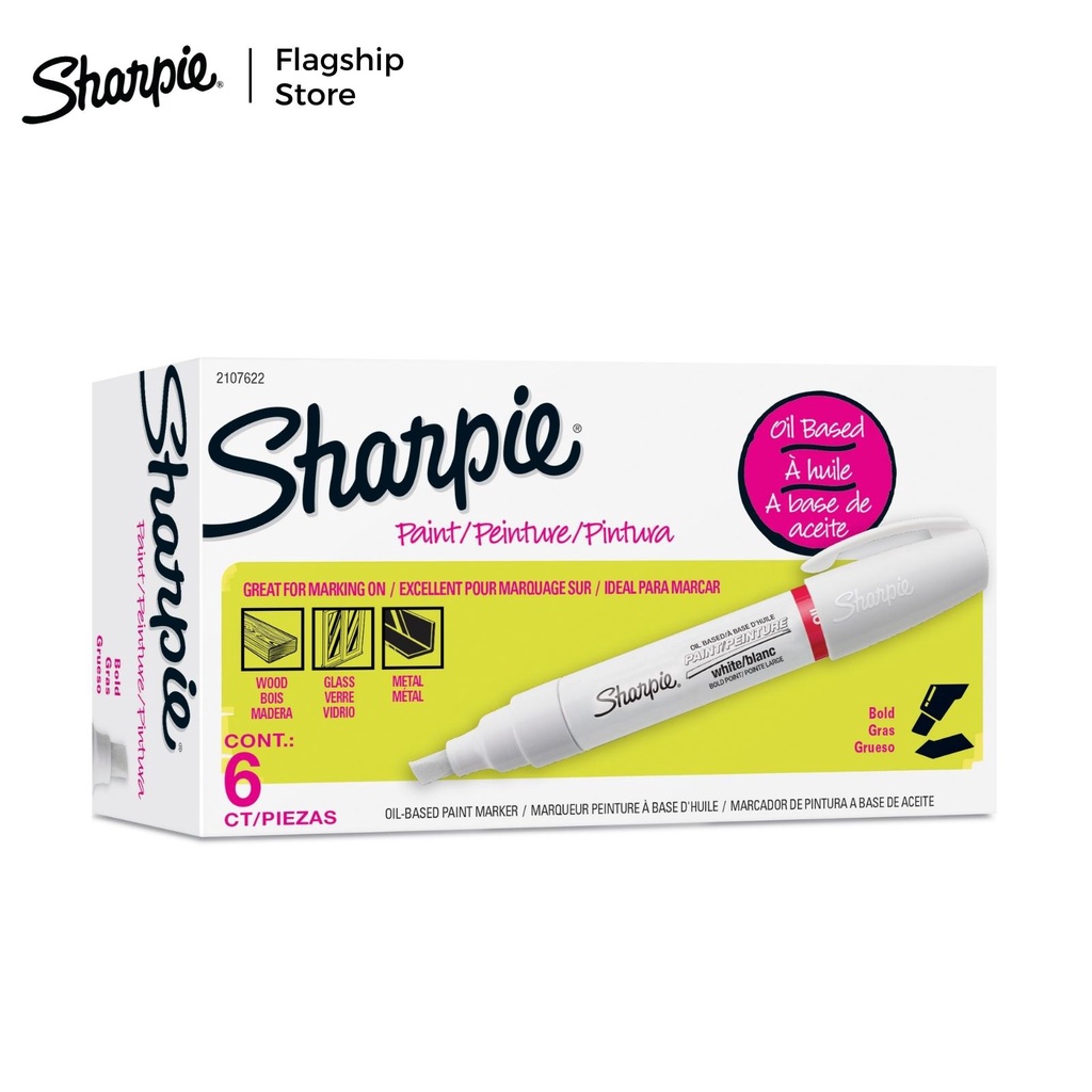 Sharpie Bold Oil Based Paint Marker (Box of 12s) | Shopee Philippines