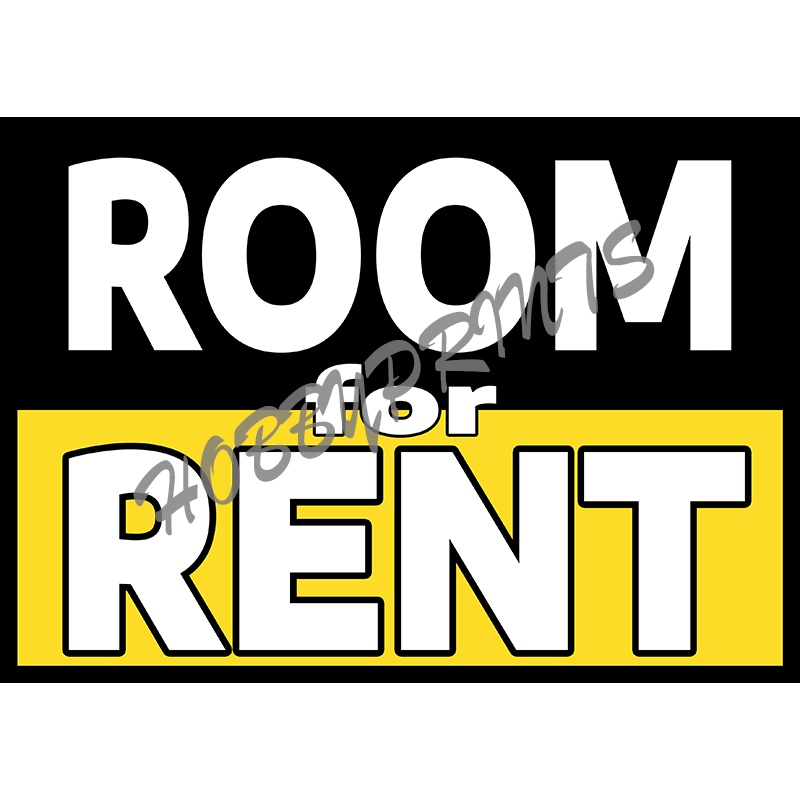Room For Rent Signage High Laminated Sign | Shopee Philippines