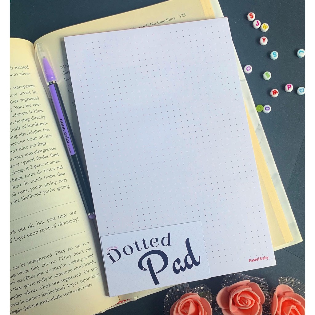 DOTTED PAD | MINIMALIST STENO | A5 | Shopee Philippines