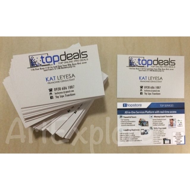 Business Card / Calling Cards | Shopee Philippines