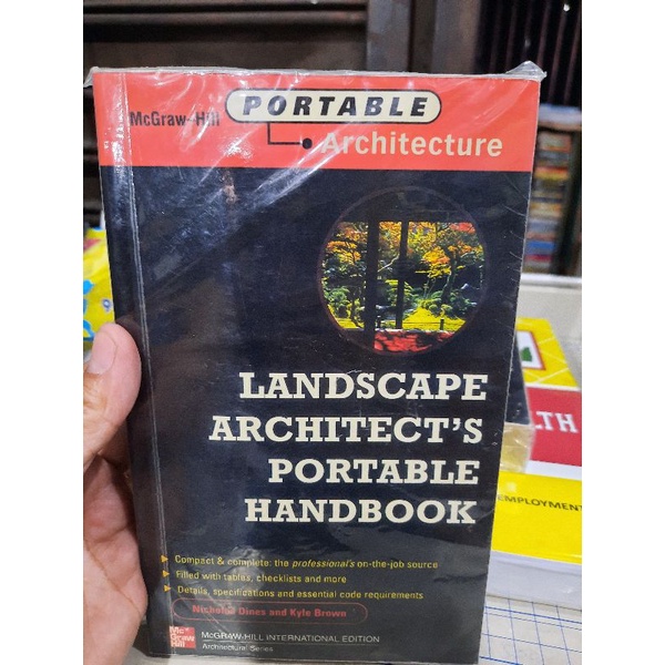 Landscape Architects Portable Handbook Mcgrawhill | Shopee Philippines