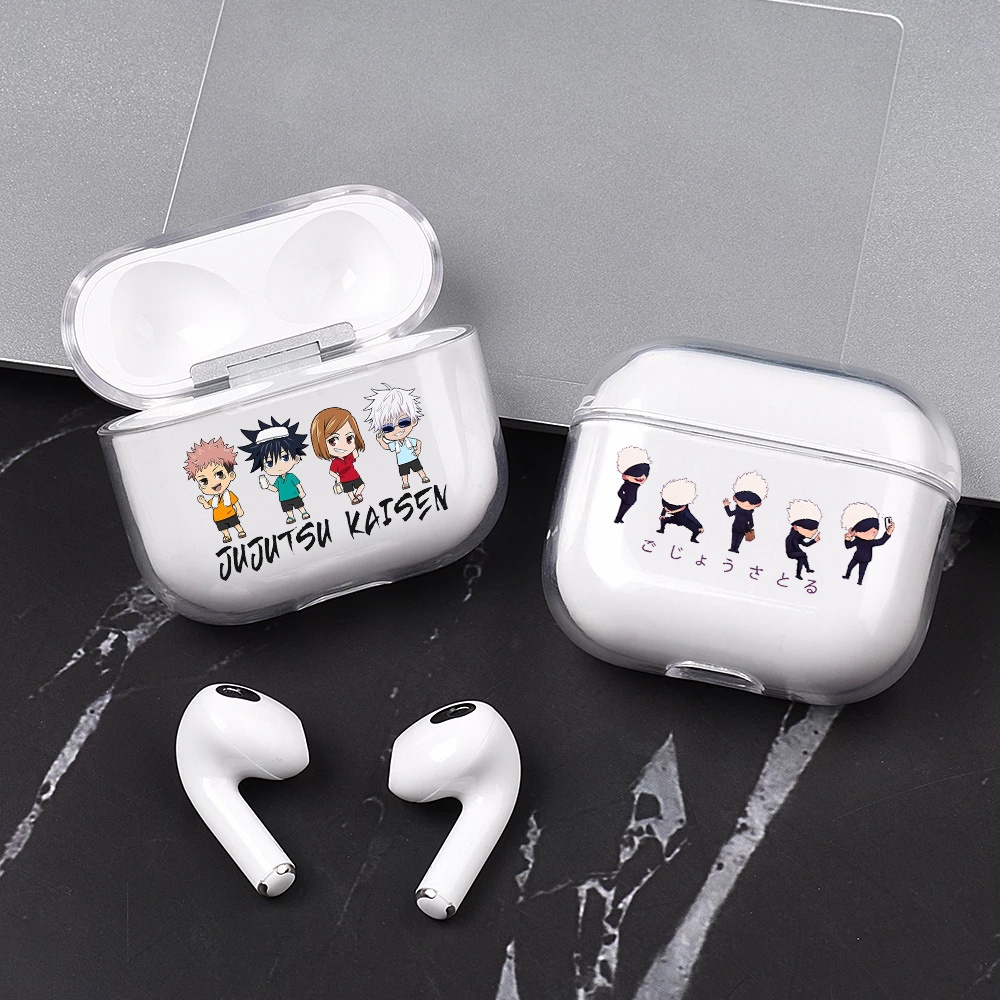 JOLLY YOUTH Anime Jujutsu Kaisen Airpods Cases for 2 1 3 Pro AirPods ...