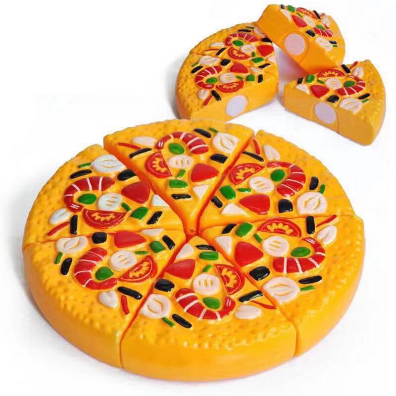 Kitchen Food Pretend Play Cutting Pizza Toys | Shopee Philippines
