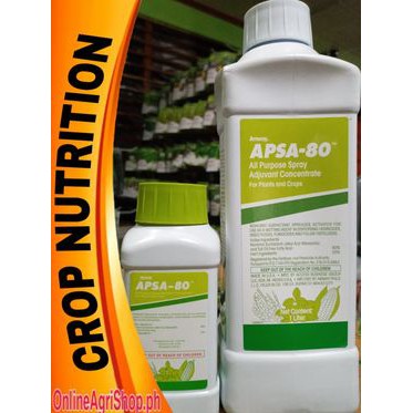 APSA-80 (LITER / 250ML) All Purpose Spray Adjuvant Concentrate BY AMWAY ...