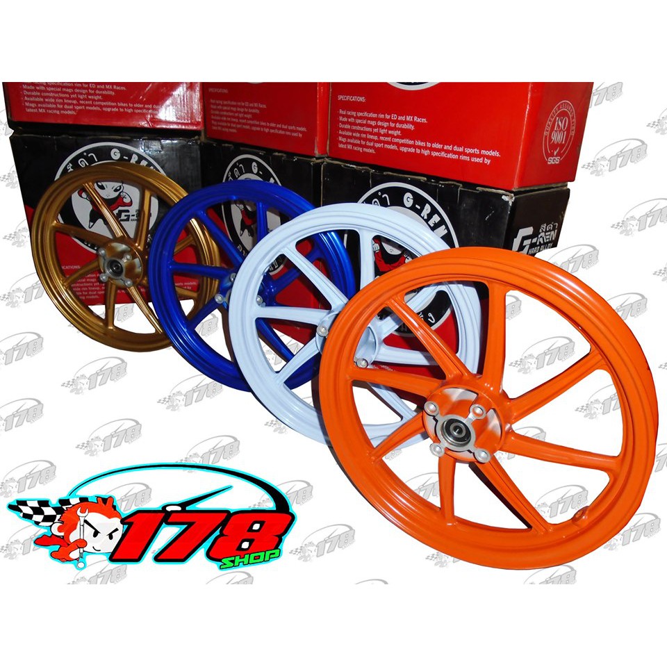 G-ren GR8 thailand mags mio sporty mio soul 115 carbtype nouvo 4holes ...