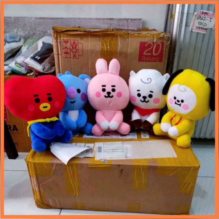 Bts BT21 Character Doll Sitting Version uk.35cm | Shopee Philippines