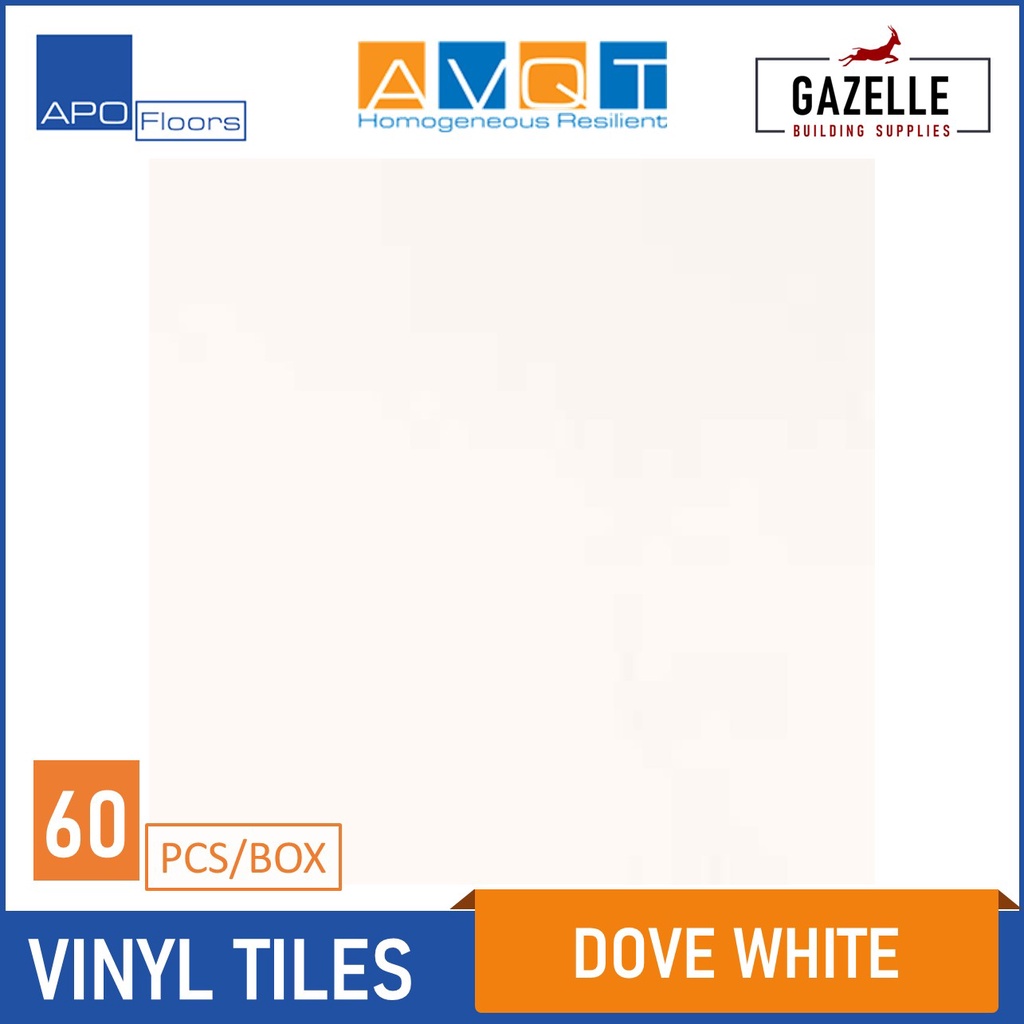 Apo Floor Vinyl Tiles AVQT (18 Colors Available) 1.3mm 60pcs / Box 11 ...
