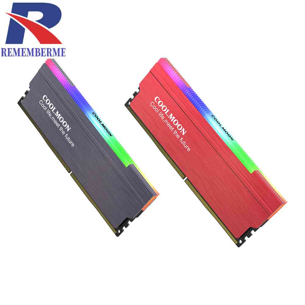 COOLMOON CR-D134S RAM Heatsink ARGB Memory Cooling Vest for Desktop ...