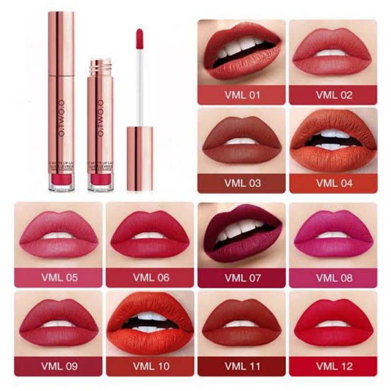 O.two.o LIQUID MATTE LIP LACQUER | Shopee Philippines