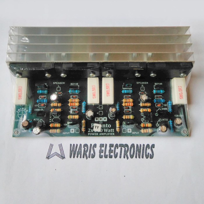 400w 2X200Watt Stereo 024 Sanken Amplifier Power Amplifier Kit | Shopee ...