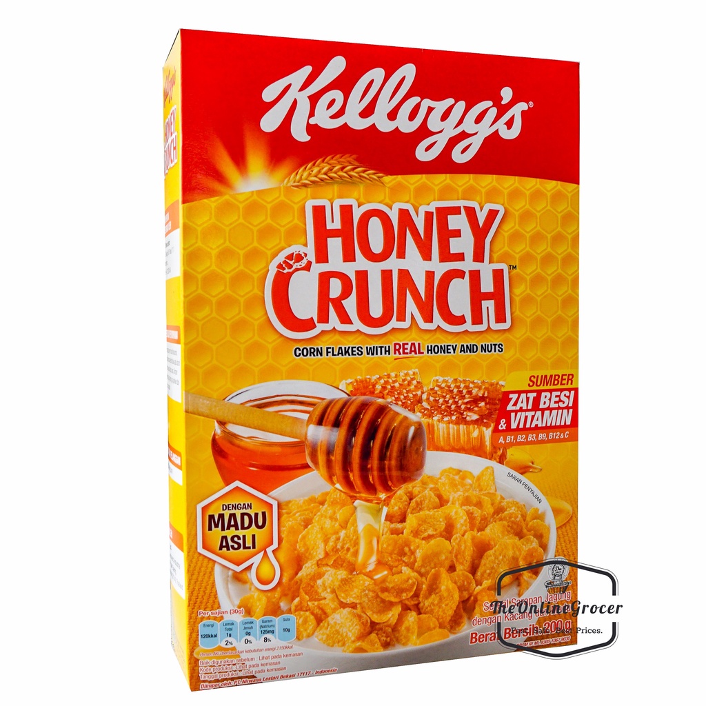 Kellogg's Honey Crunch Corn Flakes 200gr | Shopee Philippines