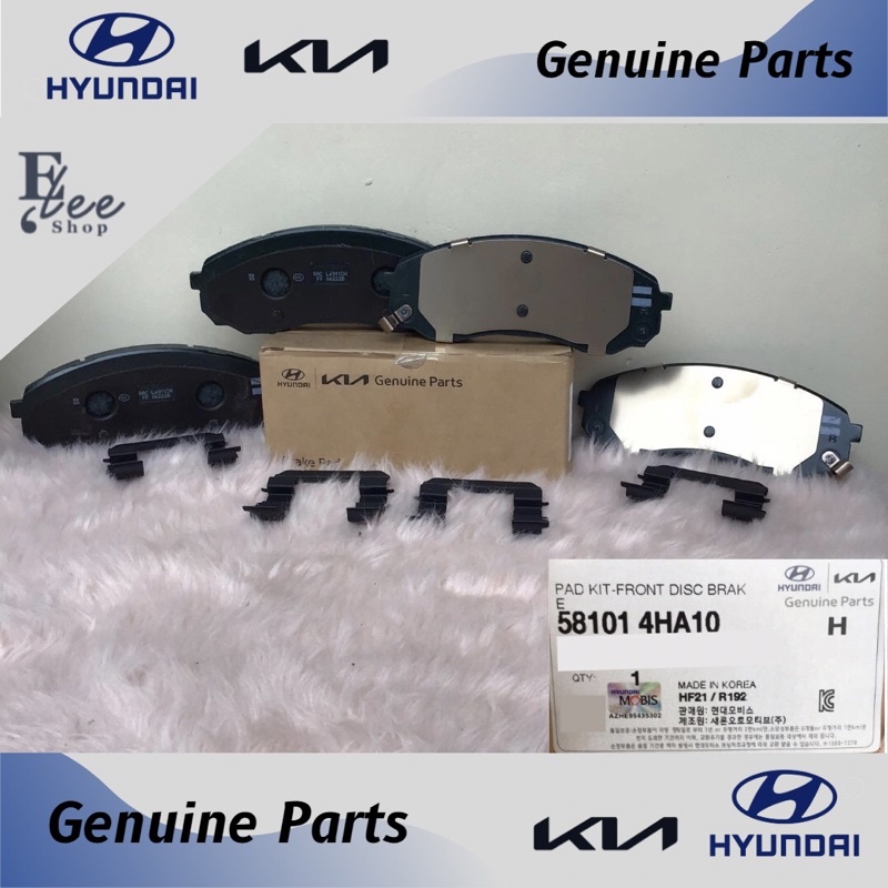 1set BRAKE PAD FRONT 581014HA10 for Grand Starex | Shopee Philippines