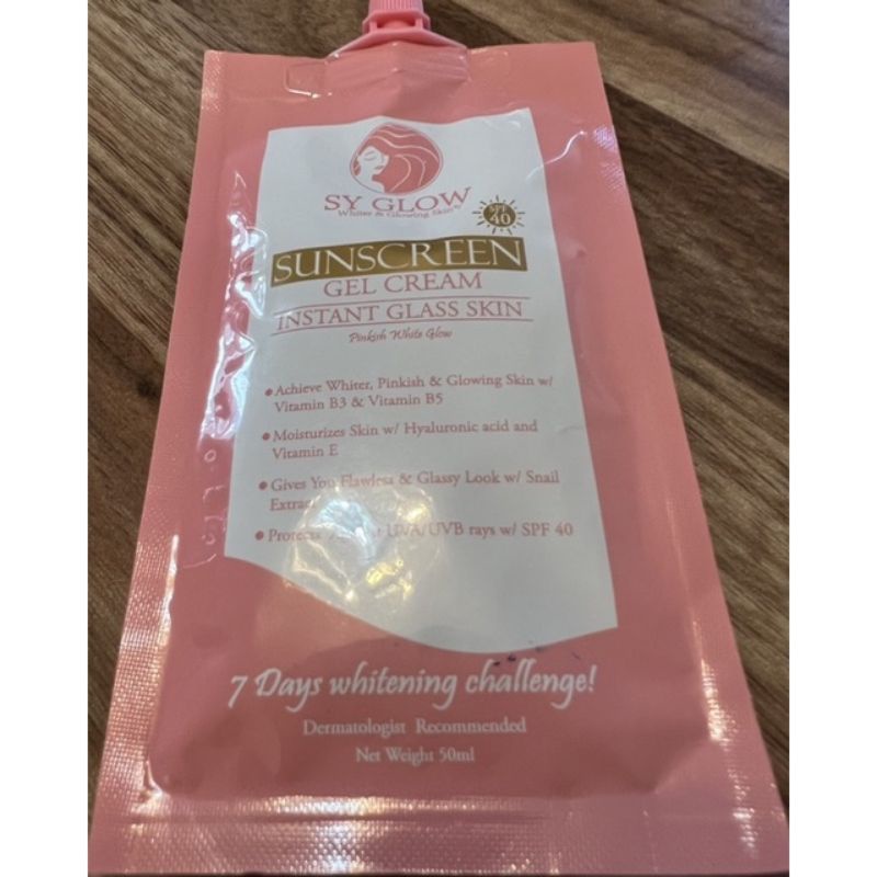 SY GLOW SUNSCREEN INSTANT GLASS SKIN SPF40 | Shopee Philippines