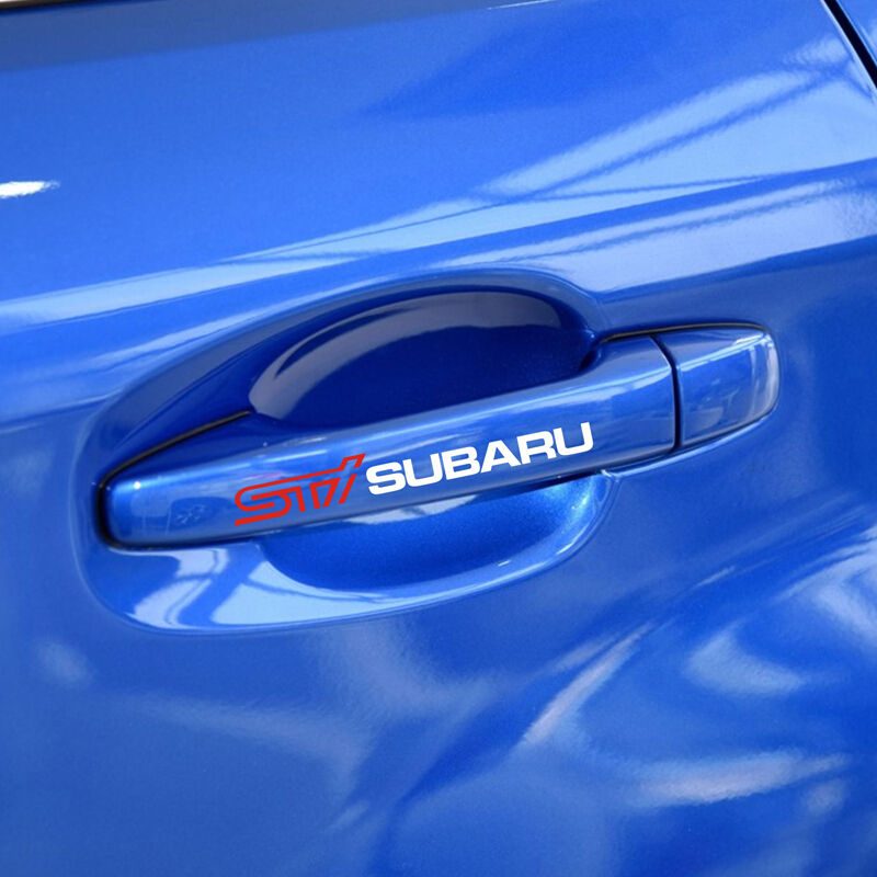 [1 Pair] STI SUBARU SUBARU Handle Sticker Forester Aohu XV Car Sticker ...