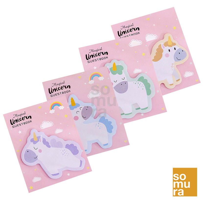 Unicorn Sticky Notes (SSC671) | Shopee Philippines