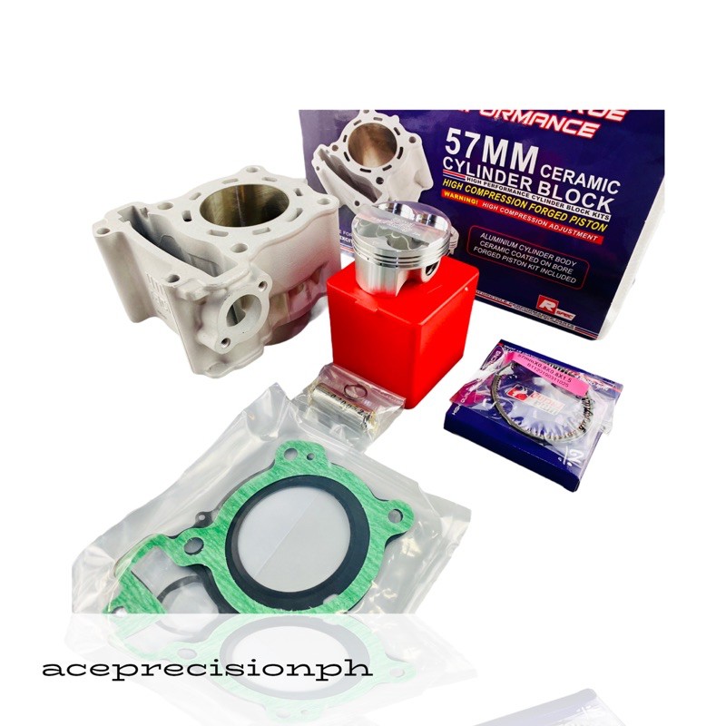 UMA RACING CYLINDER BLOCK SNIPER KING 19/22 57MM | Shopee Philippines