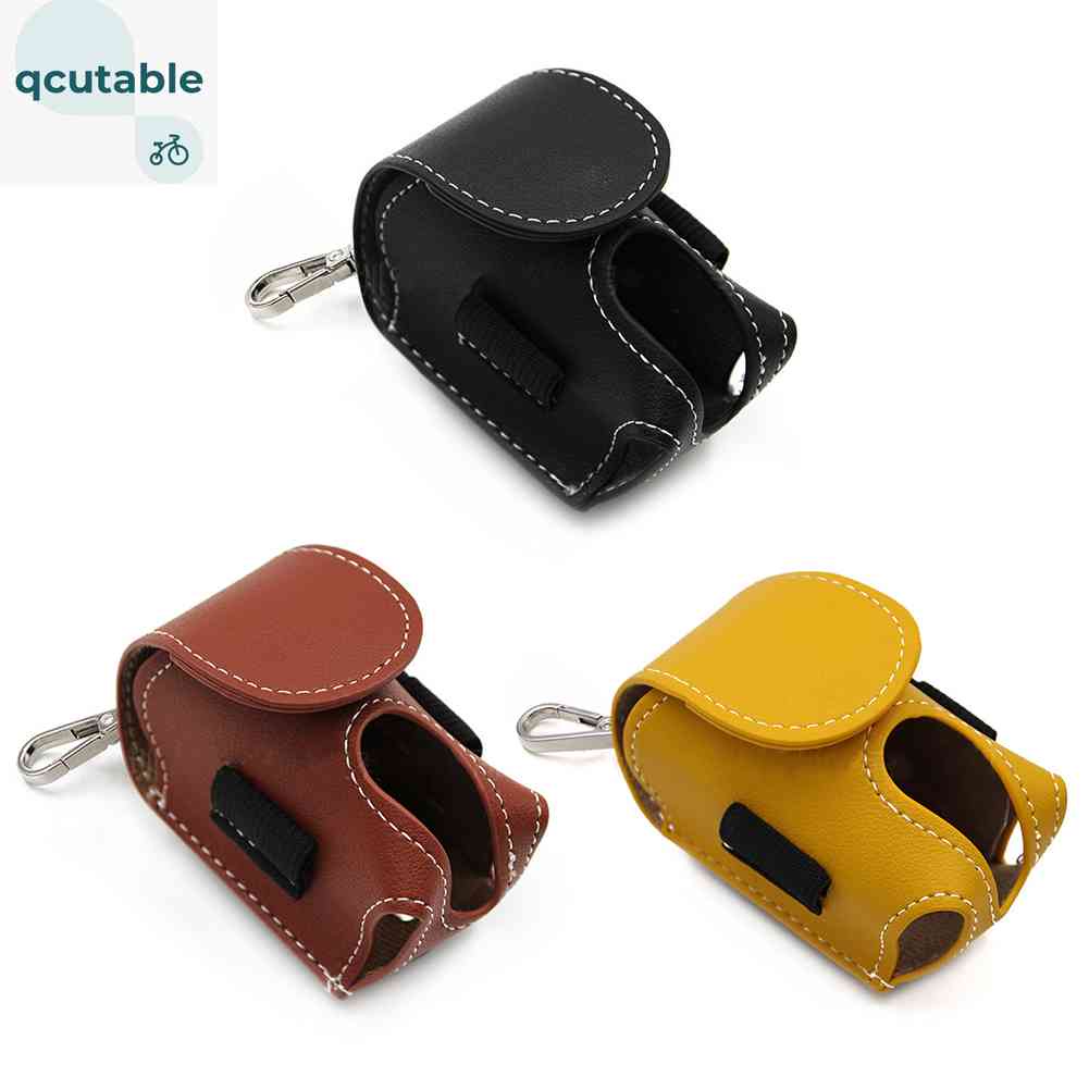 QCUTA Golf Ball Divot Storage Carrying Bags Leather Waist Belt Holder ...