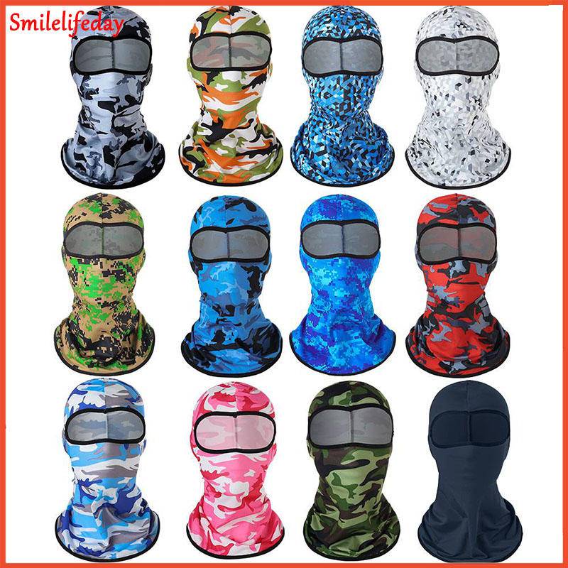 Camouflage Balaclava Full Face Wargame Cycling Mask Hunting Military ...