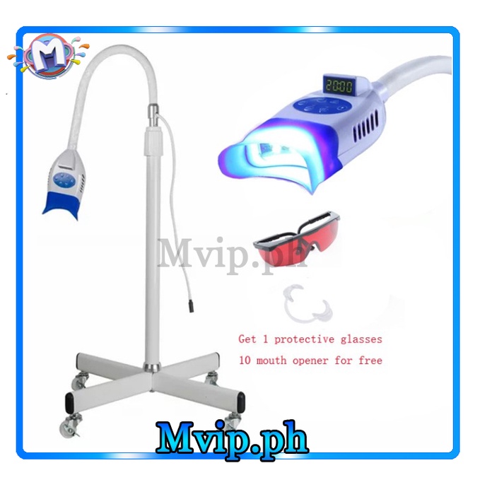 Floor support Dental Teeth Whitening Machine Lamp Tooth Bleaching LED ...