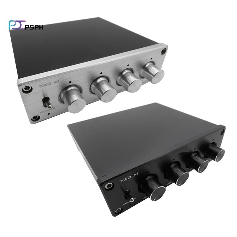 HIFI Lossless 1 Input 4 Output RCA HUB Audio Distributor Signal Selector Switch Source Switcher ...