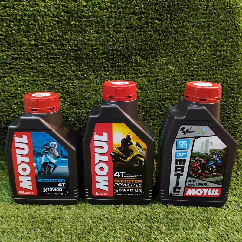 Motul for scooter motorcycle (power LE 1L, Gp matic 1L, 4T 800ml ...