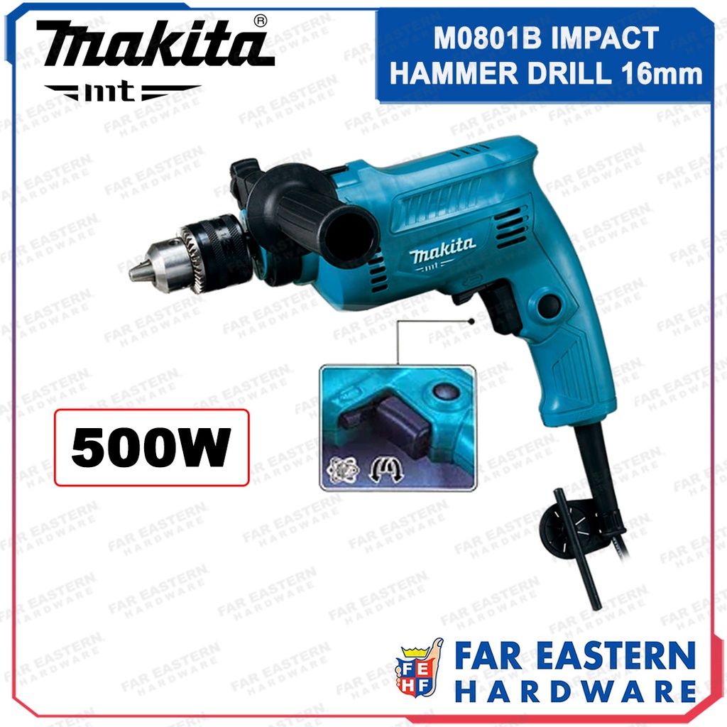 MAKITA MT M0801B Impact Hammer Drill 500W MKPTCD | Shopee Philippines