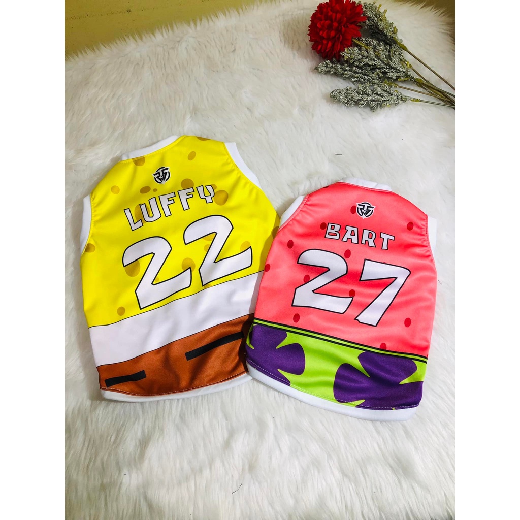 Personalized SpongeBob Patrick Pet Clothes High Quality | Shopee ...